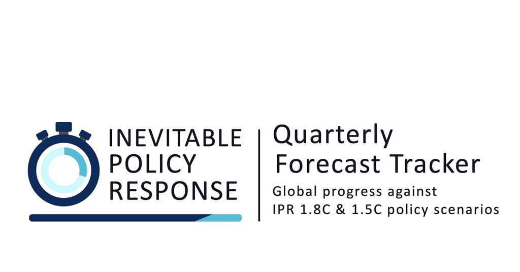 IPR Quarterly Forecast Tracker Launch: Assessing global climate ...