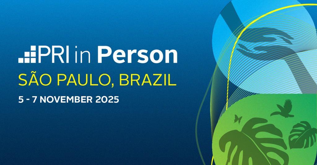 PRI in Person 2025: São Paulo, 4-6 November 2025 | PRI