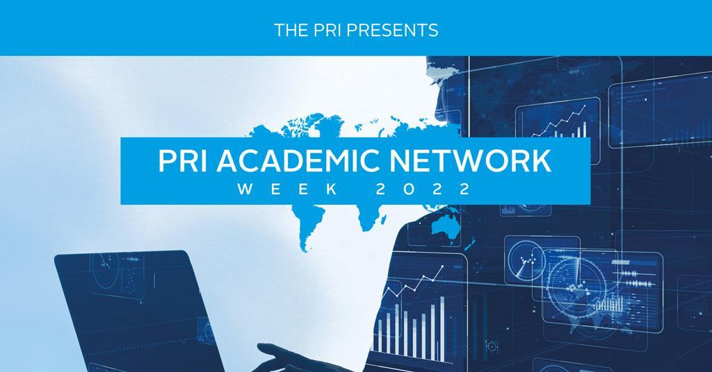 PRI Academic Network Week 2022 - Day 3: Pollution and Politics ...