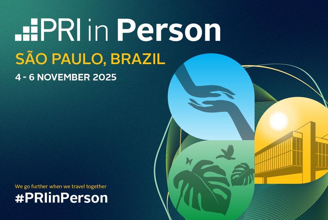 PRI in Person 2025: São Paulo, 4-6 November 2025 | PRI